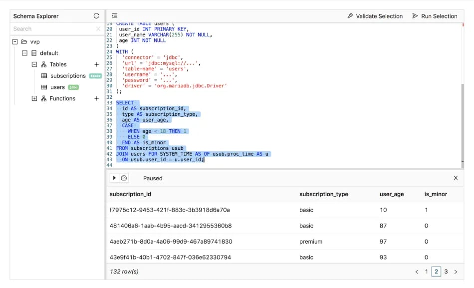 Flink SQL Joins - Part 1